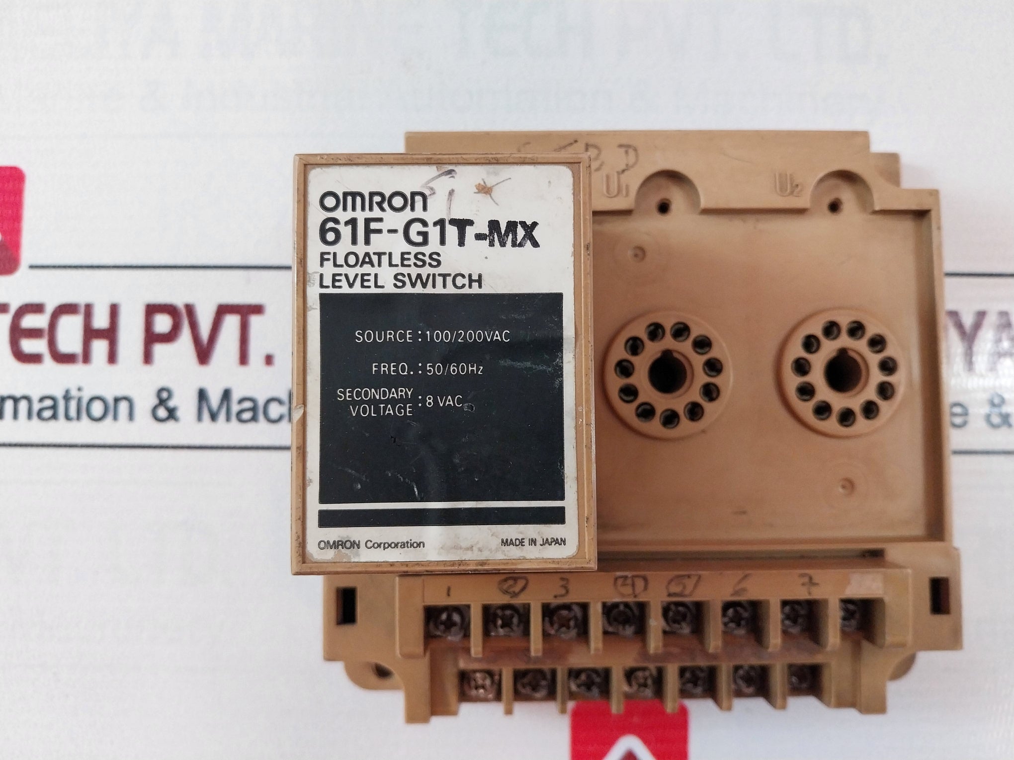 Omron 61F-g1T-mx Floatless Level Switch 100/200Vac – Aeliya Marine Tech