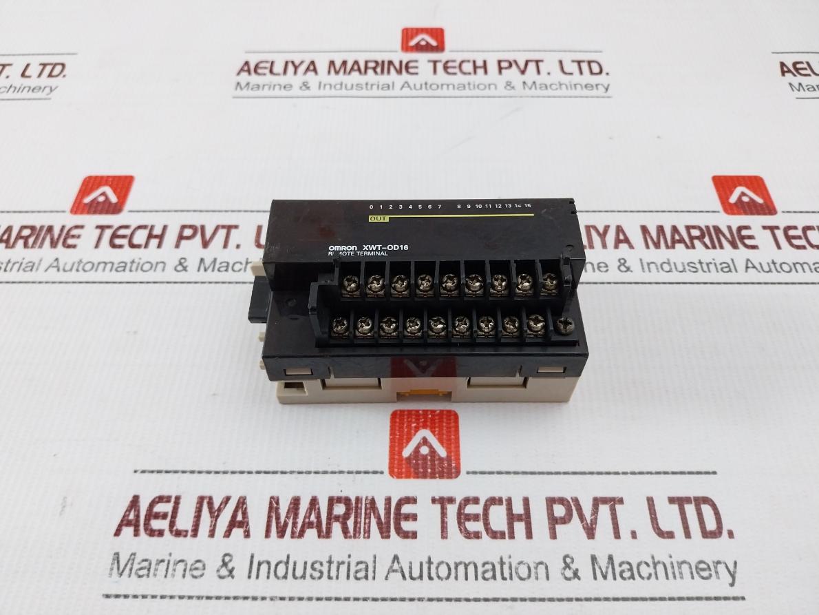 Omron Xwt-od16 Remote Terminal 24V Dc 0.5A – Aeliya Marine Tech
