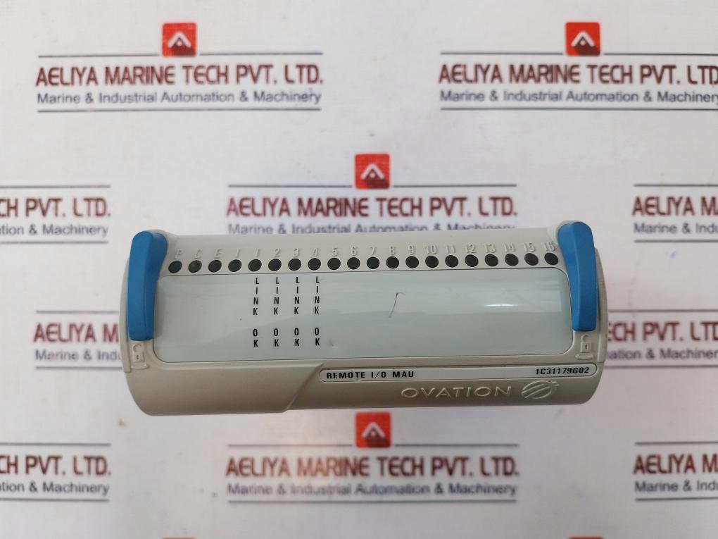 Ovation 1C31179G02 Remote Input/Output Master-attachment Unit Module ...