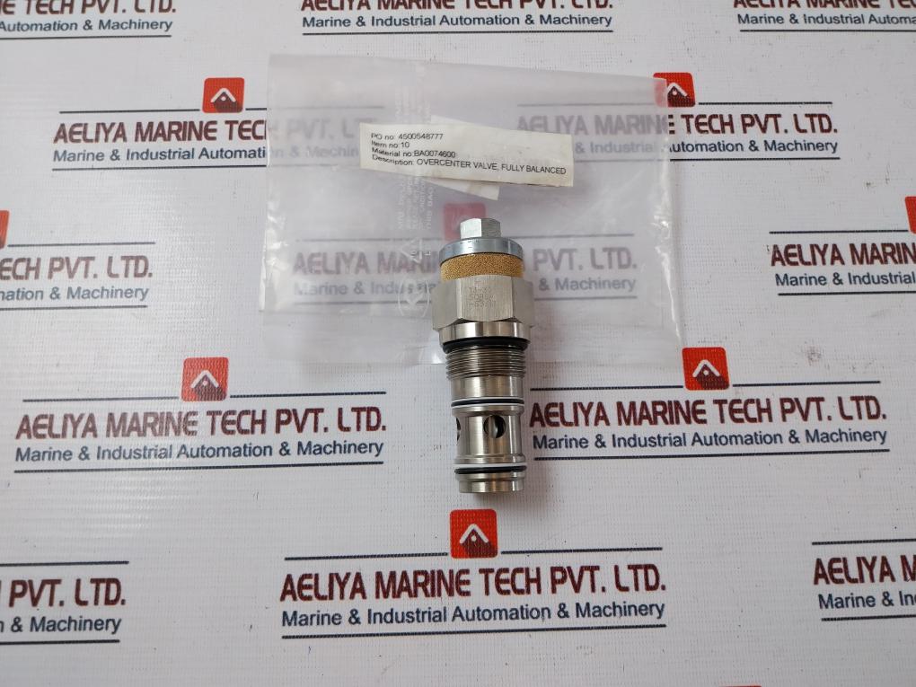 Overcenter Valve, Fully Balanced SOB5A-S3/13 – Aeliya Marine Tech