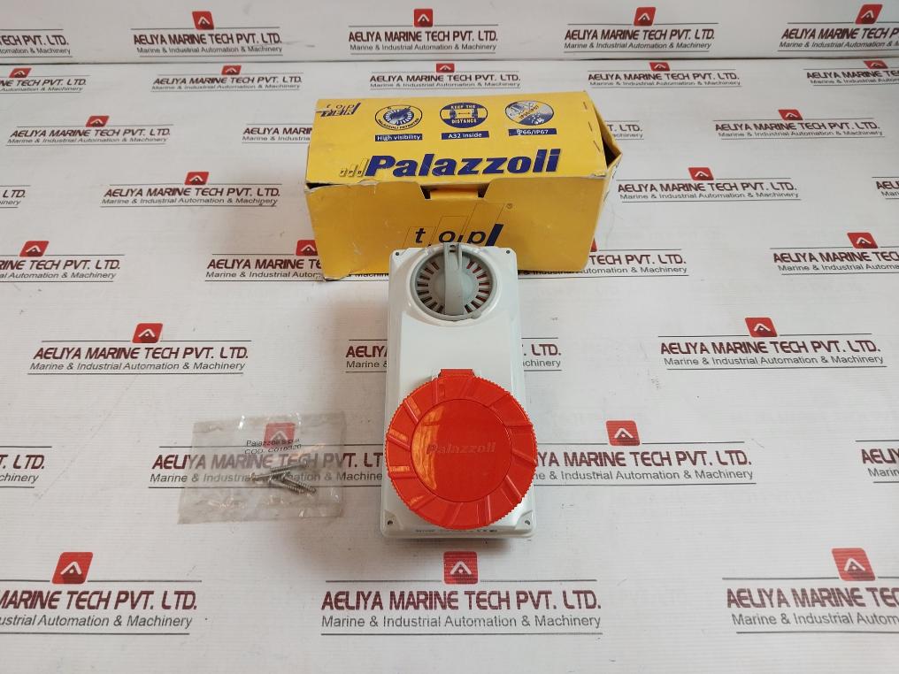 Palazzoli 491233 Switched Socket With Mechanical Interlock 50–60 Hz 50 ...