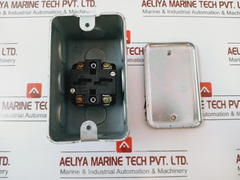 Panalarm S1-10 Rectangular Alarm Junction Box W/ Micro Switch Contact ...