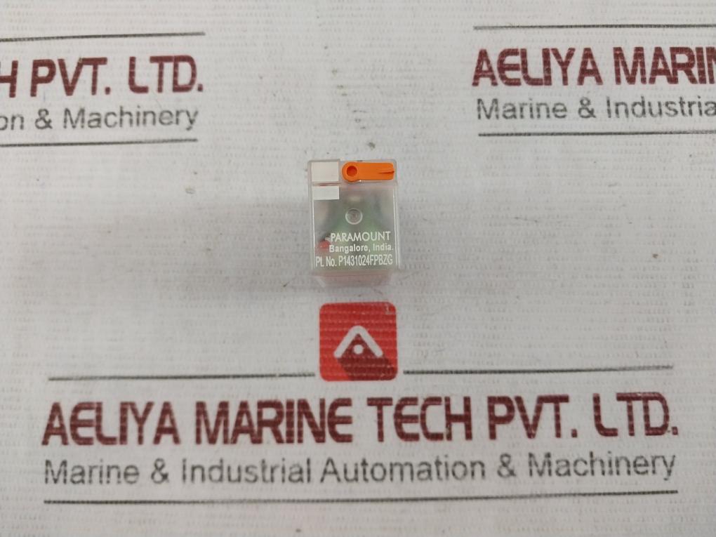 Paramount P1431024Fpbzg Four Pole Compact Industrial Plug In Relay 24V ...