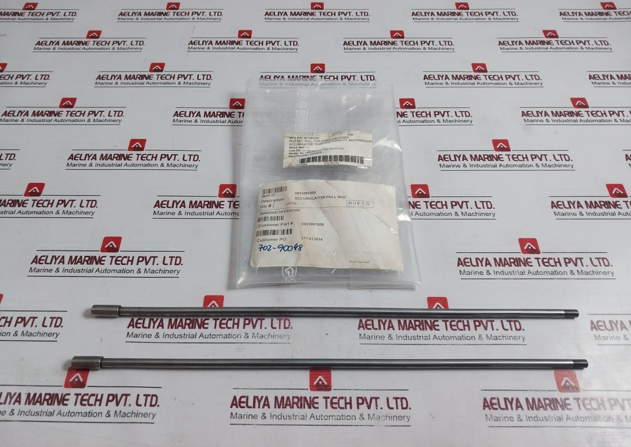 PARKER 851091500 Accumulator Pull Rod 15 Gallon Capacity BA-15BRO1A1 ...
