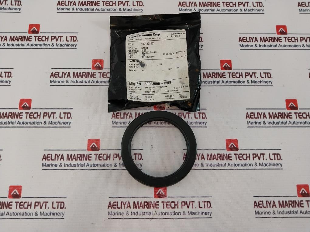 Parker Cameron 50003500-750B Type B Moly Polypak O Ring – Aeliya Marine ...