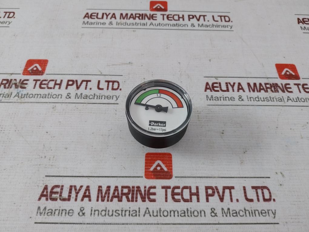Parker Pm-b12-m10 Return Filter Indicator Visual 17 Psi 10153941 ...
