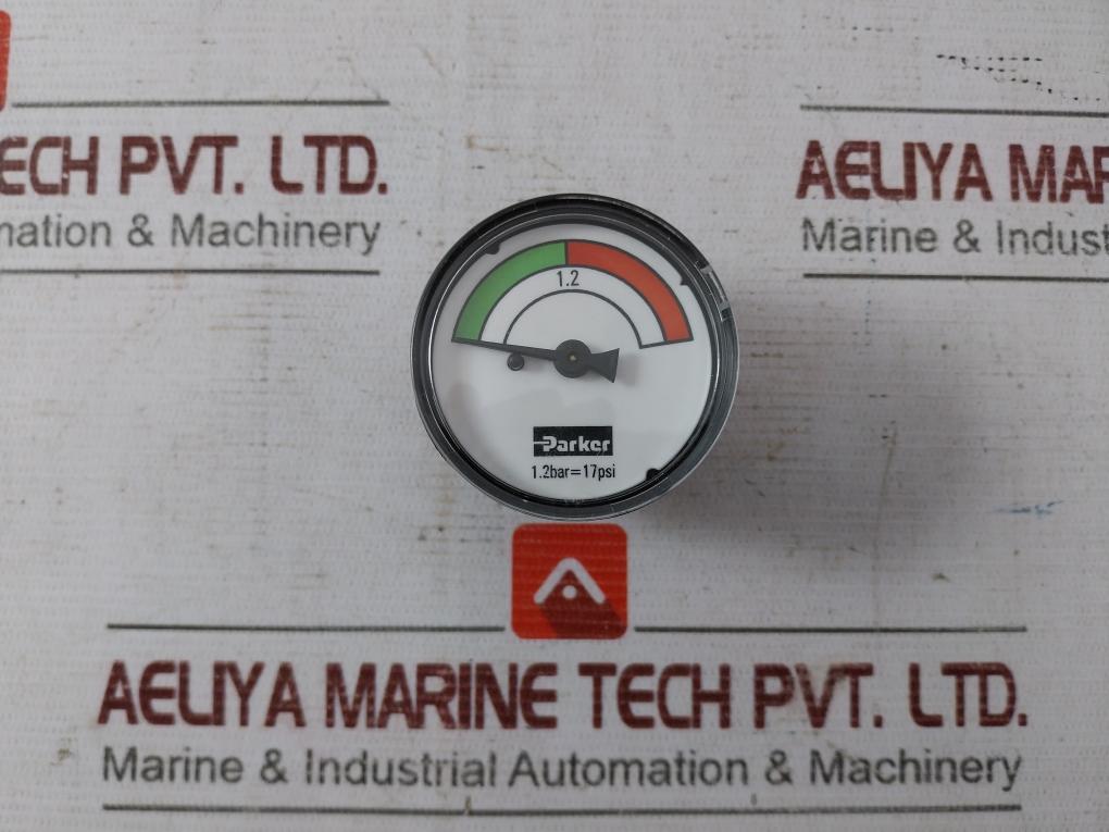 Parker Pm-b12-m10 Return Filter Indicator Visual 17 Psi 10153941 ...