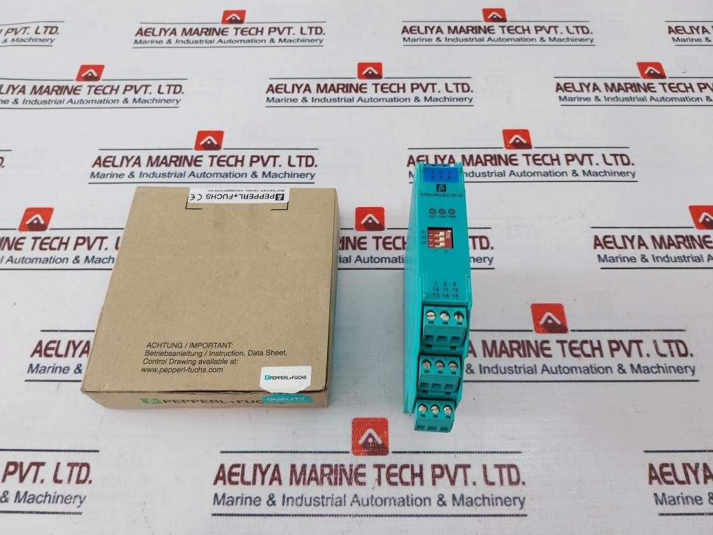 Pepperl+Fuchs Kfd2-sr2-ex1.W.Lb Isolated Switch Amplifier 132959 ...
