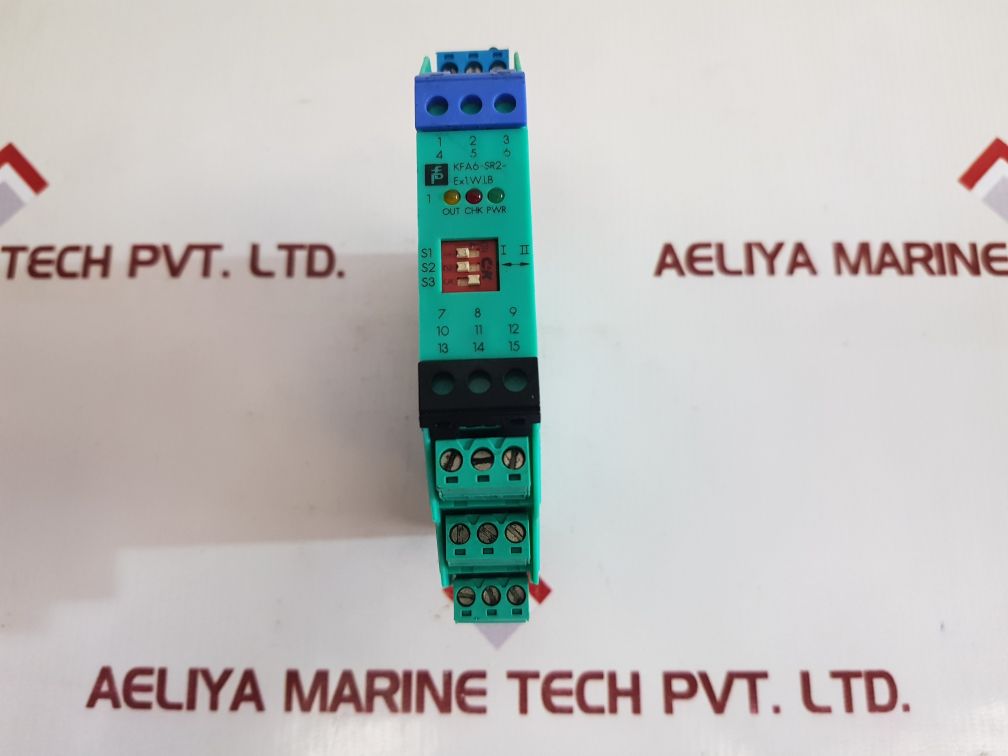 Pepperl+fuchs kfa6-sr2-ex1.w.lb switch amplifier Ac 253V ip20 – Aeliya ...