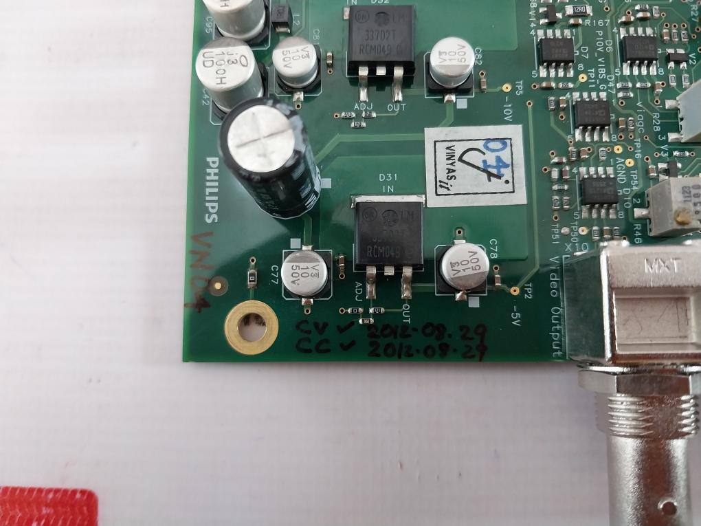 Philips 4598 001 7063.5 Agc-adr & Timing Core Board 20120705 94V-0 ...