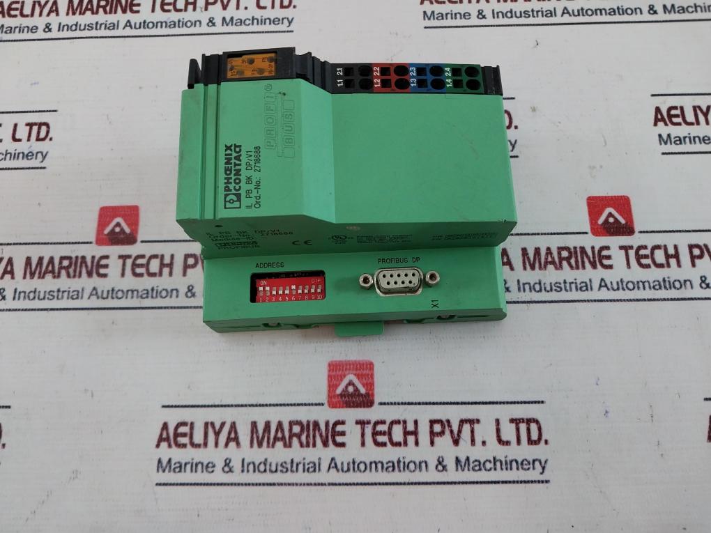 Phoenix Contact 2718688 Profibus Dp Bus Coupler – Aeliya Marine Tech®