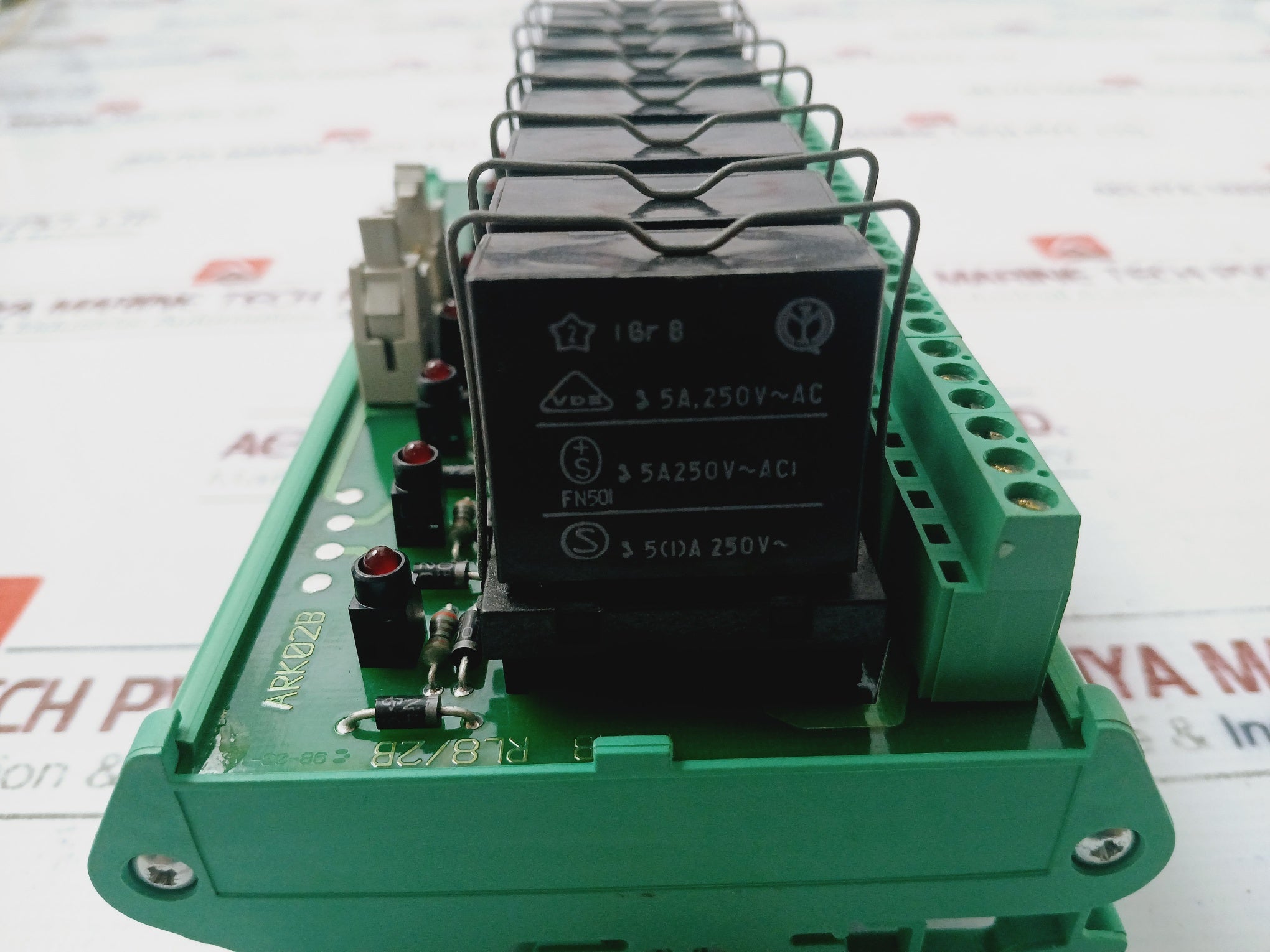 Phoenix Contact Ark02B 8 Channel Relay Module Rl8/2B – Aeliya Marine Tech