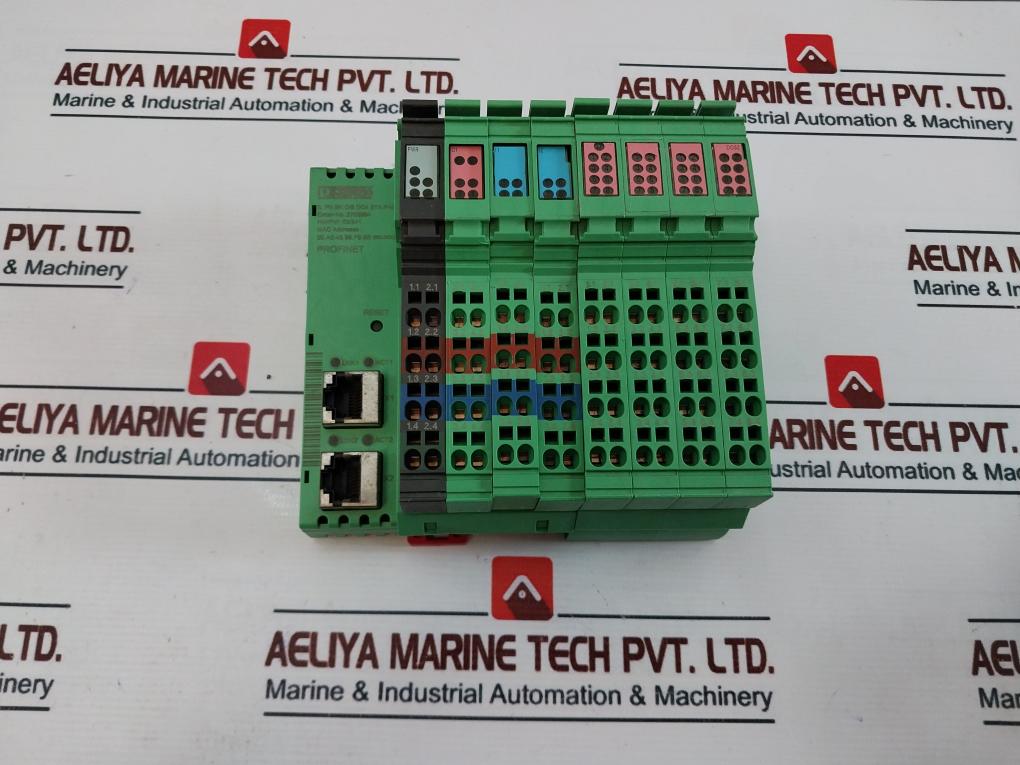 Phoenix Contact Il Pn Bk Di8 Do4 2Tx-pac Inline Profibus Bus Coupler 2 ...