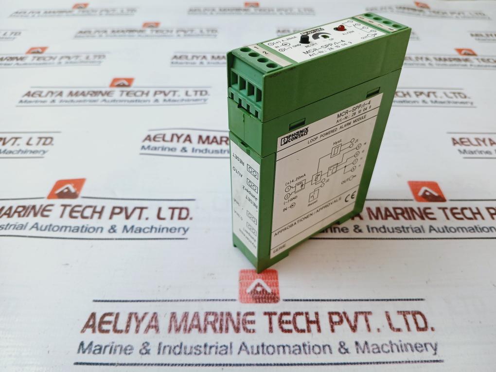 Phoenix Contact Mcr-spp/I-4 Loop Powered Alarm Module – Aeliya Marine Tech