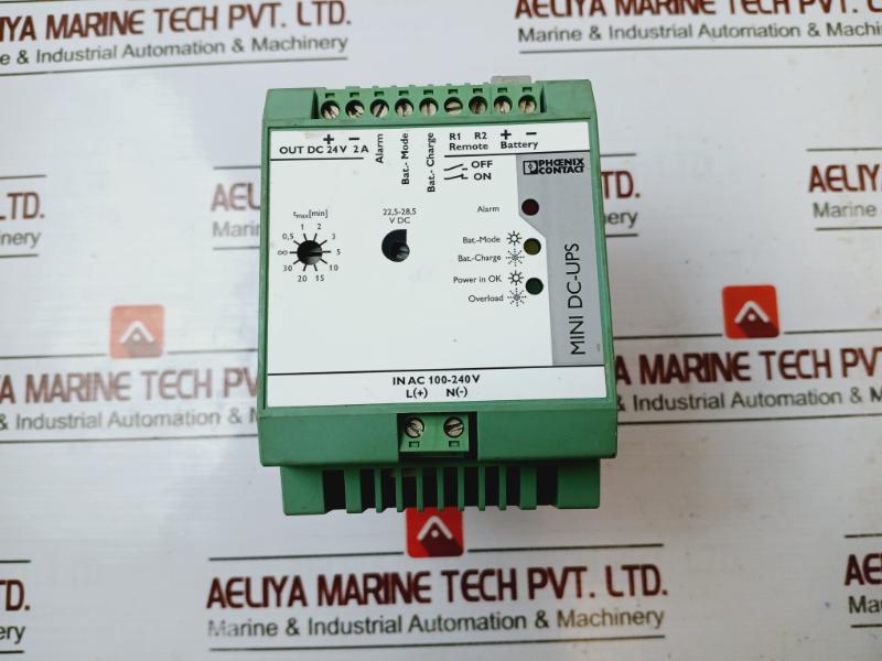 Phoenix Contact Mini Dc-ups Uninterruptible Power Supply Rev.:03 ...
