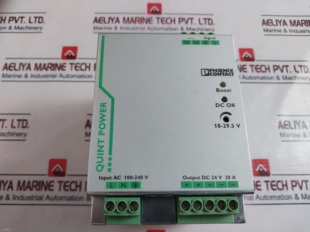 Phoenix Contact Quint-ps/1Ac/24Dc/20 2866776 Quint Power Supply 100-24 ...