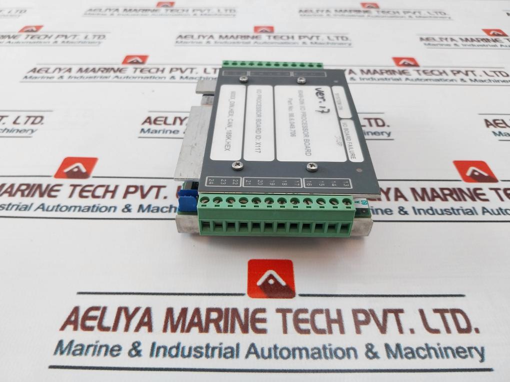 Praxis 98.6.049.706 6049-din I/O Processor Board X117 – Aeliya Marine Tech