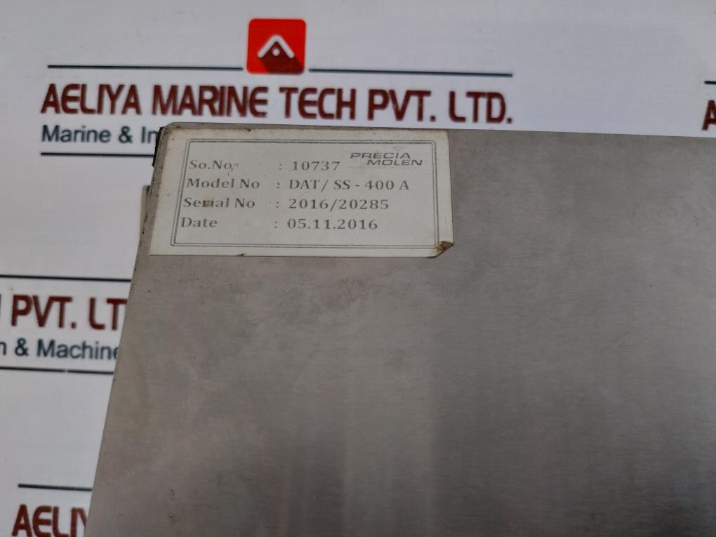 Precia Molen DAT-SS 400-FM Weight Indicator 230VAC 50Hz – Aeliya Marine Tech