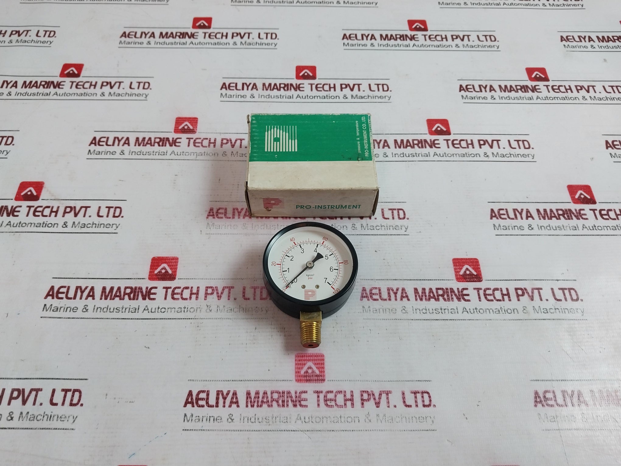 Pro-instrument Kc-g17 Pressure Gauge 7Kg/Cm2 100 Psi – Aeliya Marine Tech
