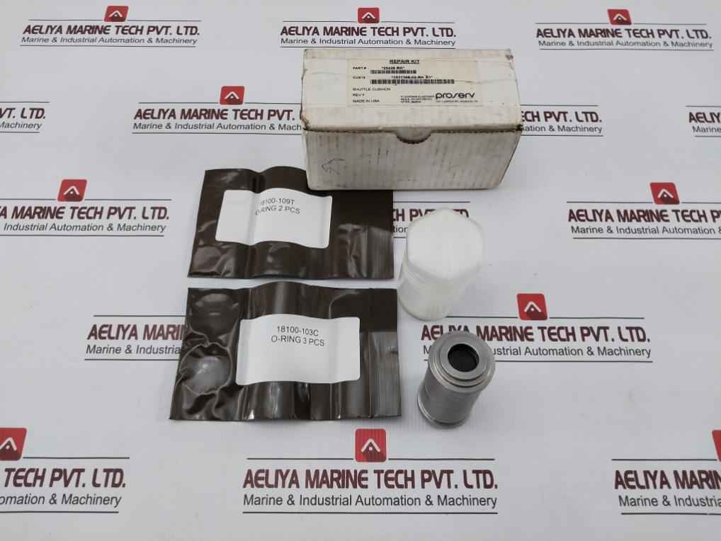 Proserv 25426 Rk Bop Repair Kit For Valve Shuttle Cushion Rev.F 2-inlet ...