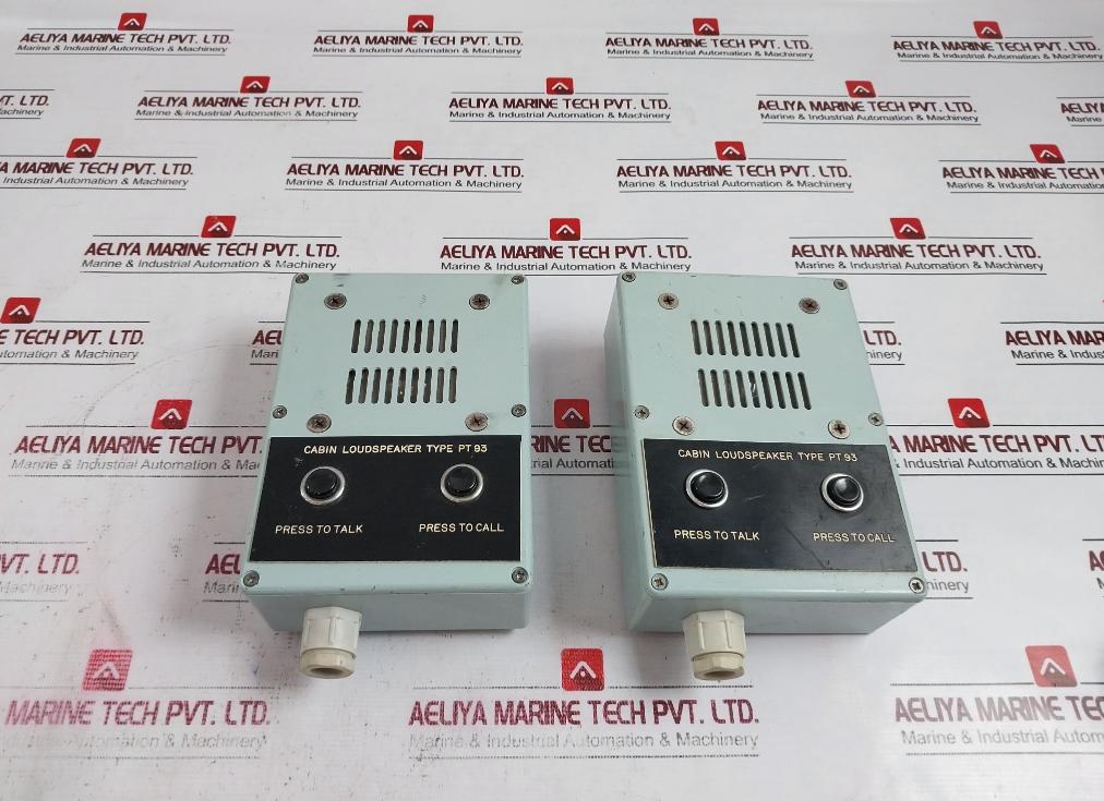 Pt 93 Cabin Loudspeaker Pushbutton To Talk 0023-117-0-00 8Ω Max4W ...