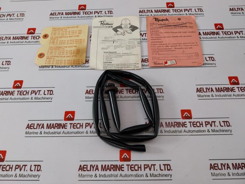 Pyrotenax Natvar-105 Termination For Class 1, Div.1 – Aeliya Marine Tech