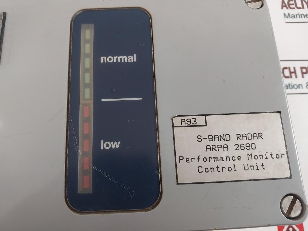 Racal S-band Radar 65472 Ab Performance Monitor Control Unit – Aeliya ...