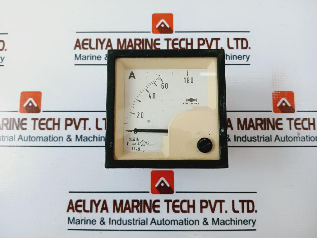Radio Controle 60/5A Analog Ammeter 0-60/180A 50-60Hz – Aeliya Marine Tech
