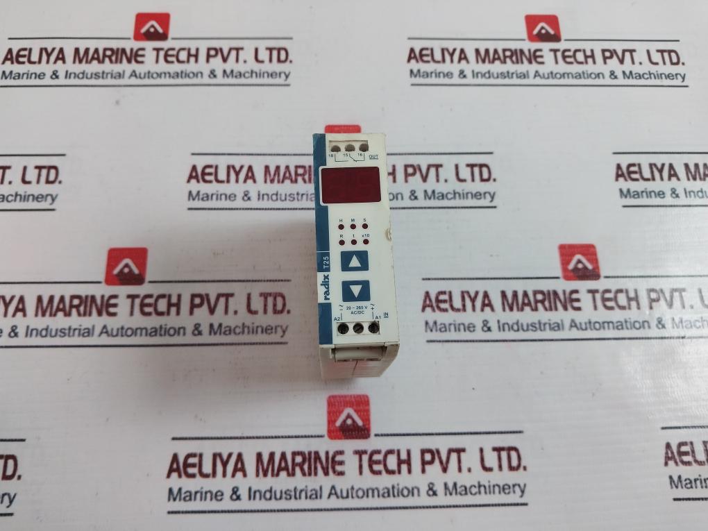 Radix T25 Digital Timer 2 Digit Display 20-265V Ac/Dc – Aeliya Marine Tech