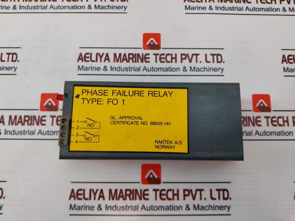 Raktek Fo 1 Phase Failure Relay – Aeliya Marine Tech