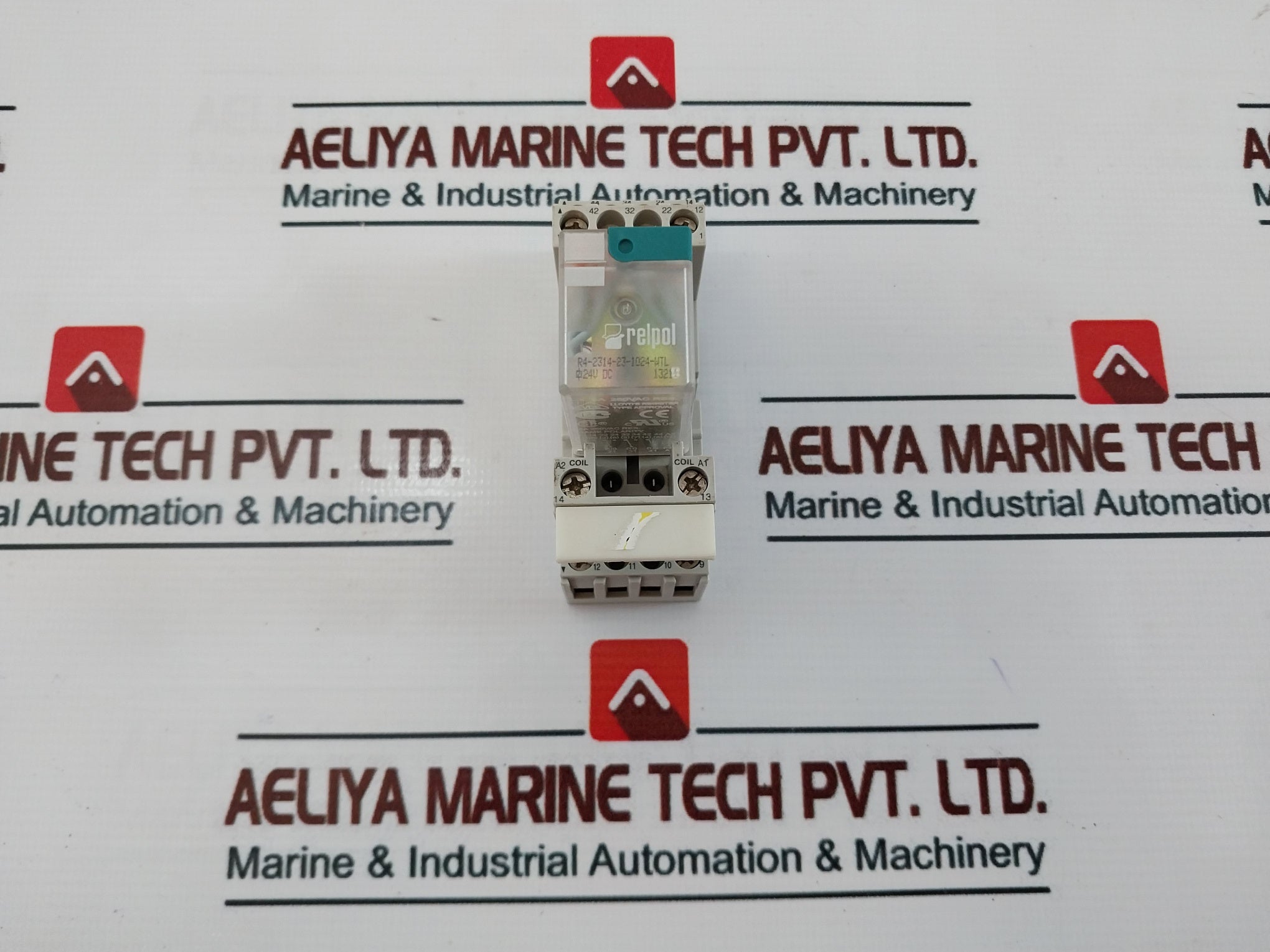 Relpol R4-2314-23-1024-wtl Relay With Zmi2Na Base – Aeliya Marine Tech