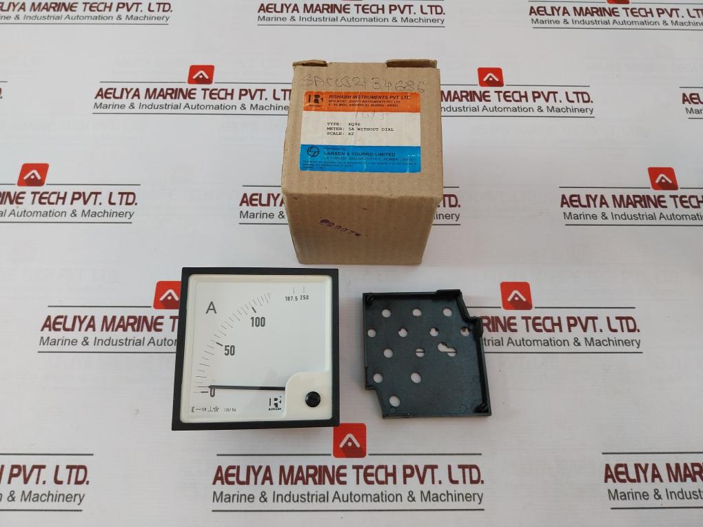 Rishabh Eq96 Analog Panel Meter Sc 088126 125/5A 600V (Without Dial ...
