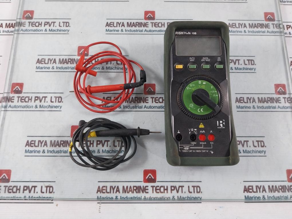 Rishabh Rish Multi 15S Digital Multimeter – Aeliya Marine Tech