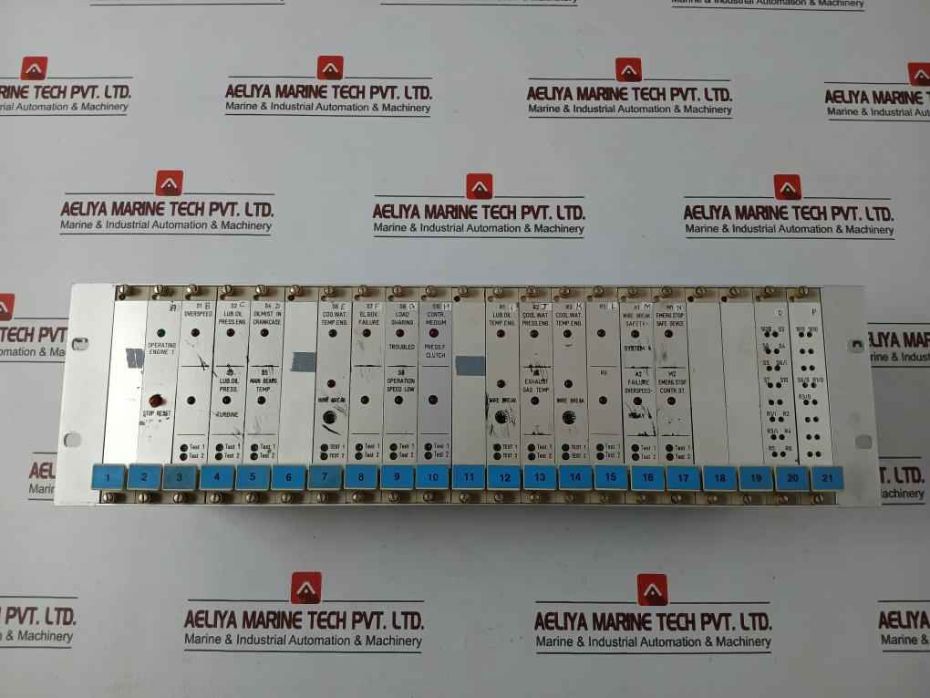 Rolf Janssen 232 Wire Break Monitoring System Rack Module - Aeliya ...