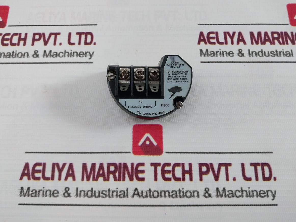 Rosemount 03031-0332-2005 Terminal Block Rev Aa P0007102