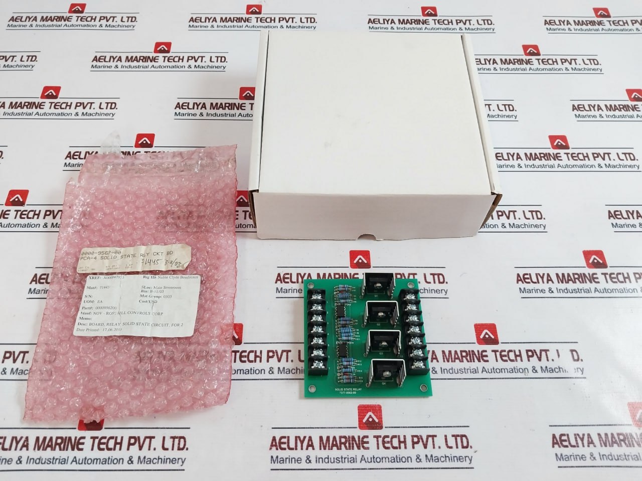 Ross Hill Controls 7377-9562-00 Solid State Relay Circuit Board ...