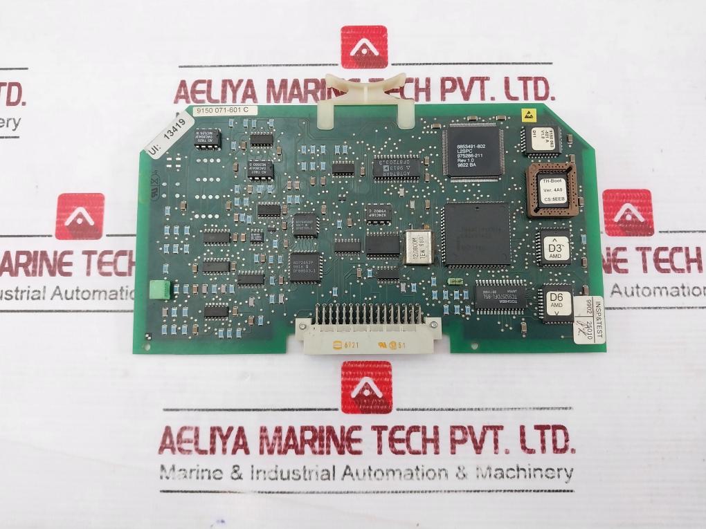 Saab Tank Control 9150 071-601 C Printed Circuit Board Mk 9150 066-115 ...