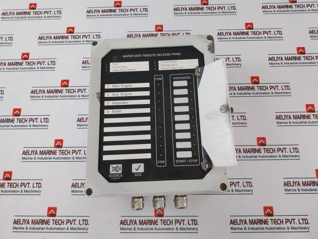Safetec Acs-1 Water Mist Remote Release Panel – Aeliya Marine Tech