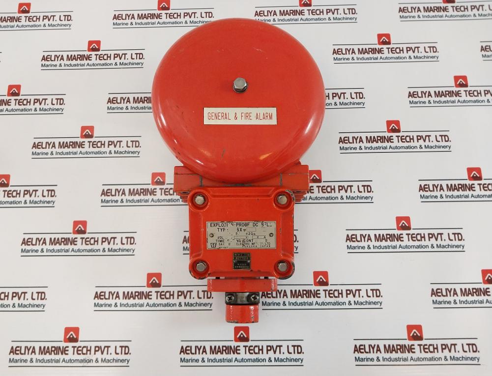 Sakamoto Electric Bx-20 C Explosion-proof Dc Bell – Aeliya Marine Tech