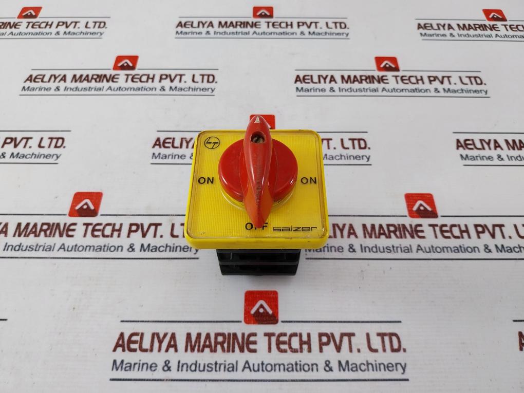 Salzer S25-61197-b03 Cam Operated Rotary Switch Ac23a,440v-22.5a ...