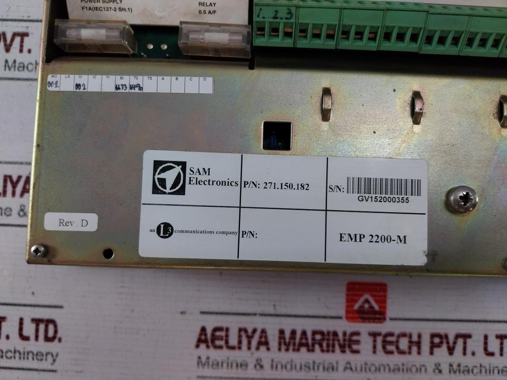 Sam Electronics Esg 40M Electronic Speed Governor 271.150.182 – Aeliya Marine Tech