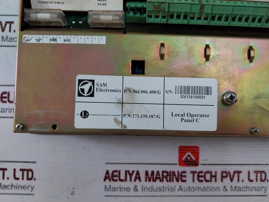 Sam Electronics Mcs 40M Monitoring And Control System – Aeliya Marine Tech