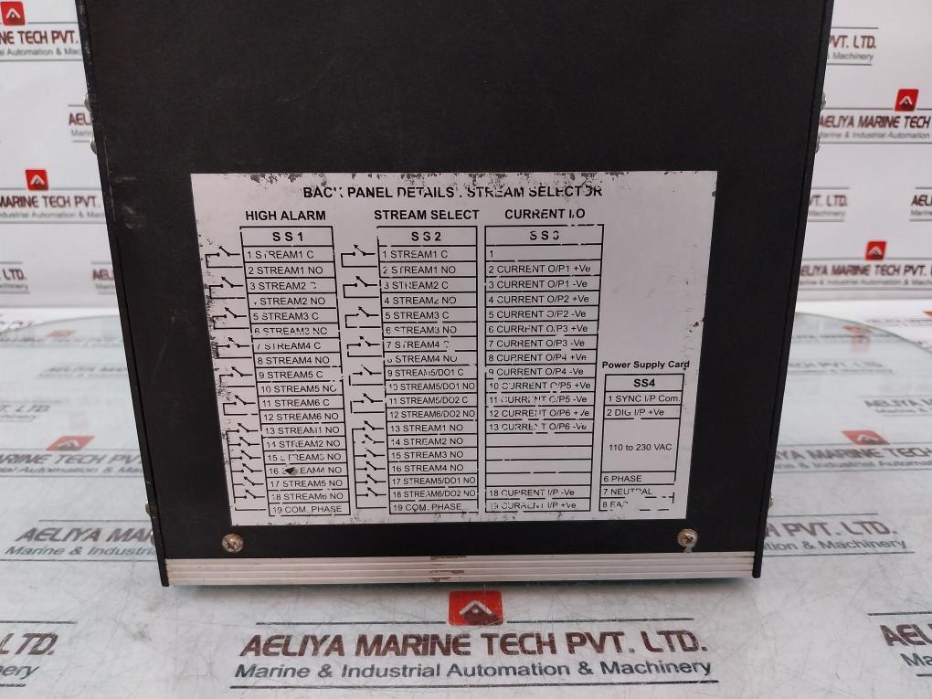 Samyak Stream Selector Unit – Aeliya Marine Tech
