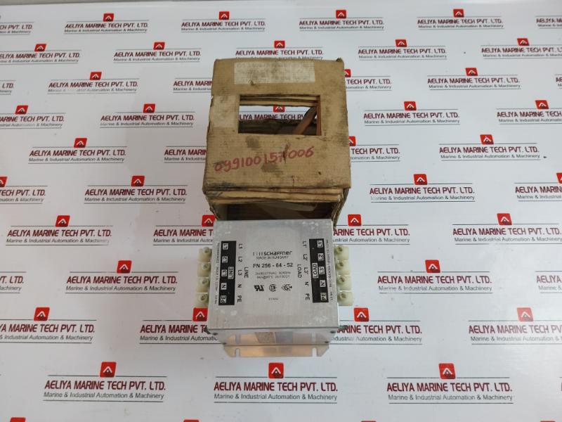Schaffner Fn 256-64-52 Line Filter,64a, 480/275vac – Aeliya Marine Tech