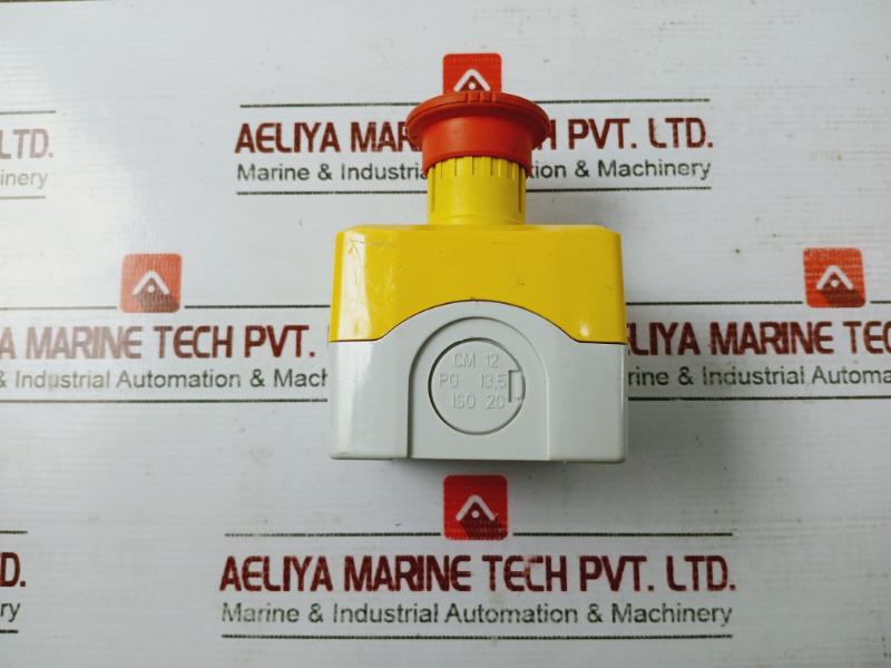 Schneider Electric Cm 12 Push Button Switch E-stop Unit Ith 10A A600-r ...