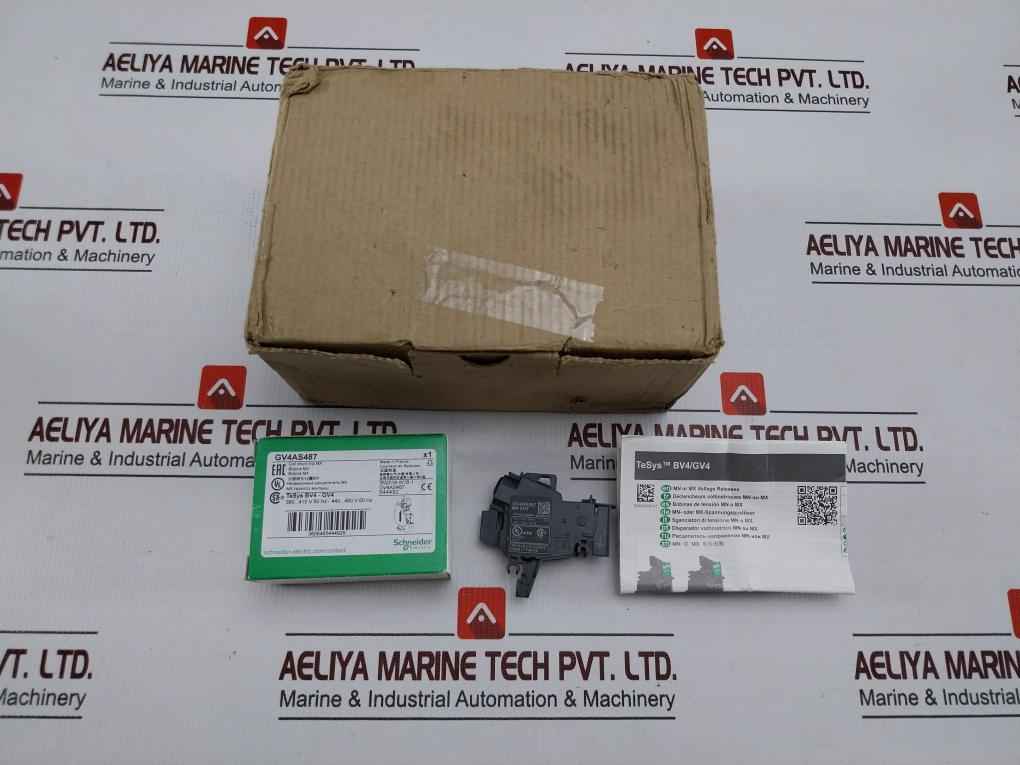 Schneider Electric Gv4as487 Mn Or Mx Voltage Releases 380-415v 50hz 2va ...