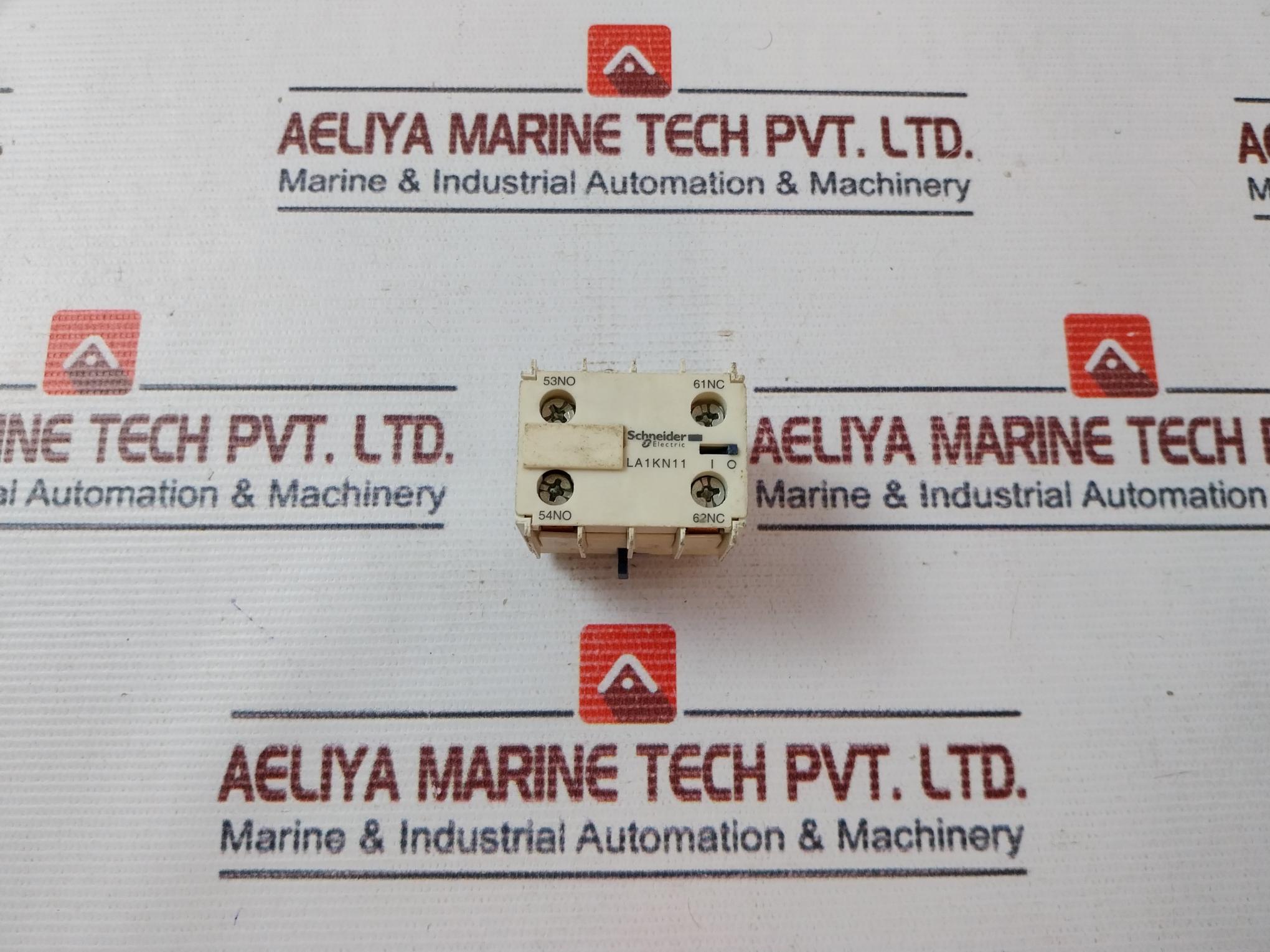 Schneider Electric La1Kn11 Auxiliary Contact Block 10A – Aeliya Marine Tech
