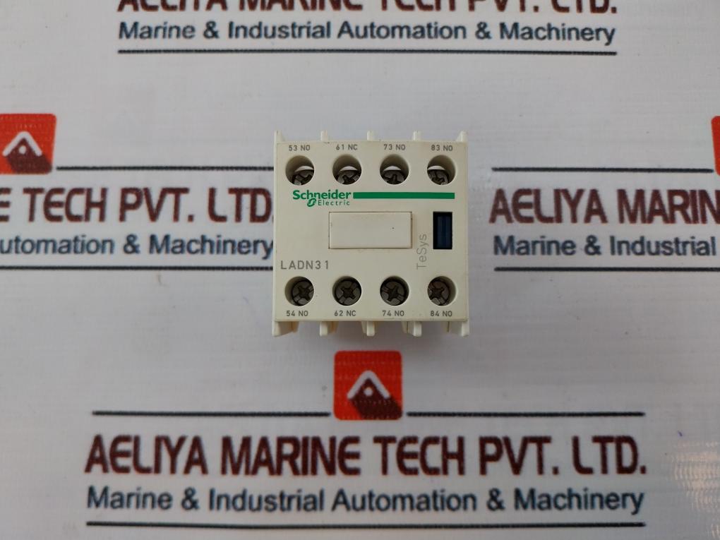 Schneider Electric Ladn31 Auxiliary Contact Block – Aeliya Marine Tech