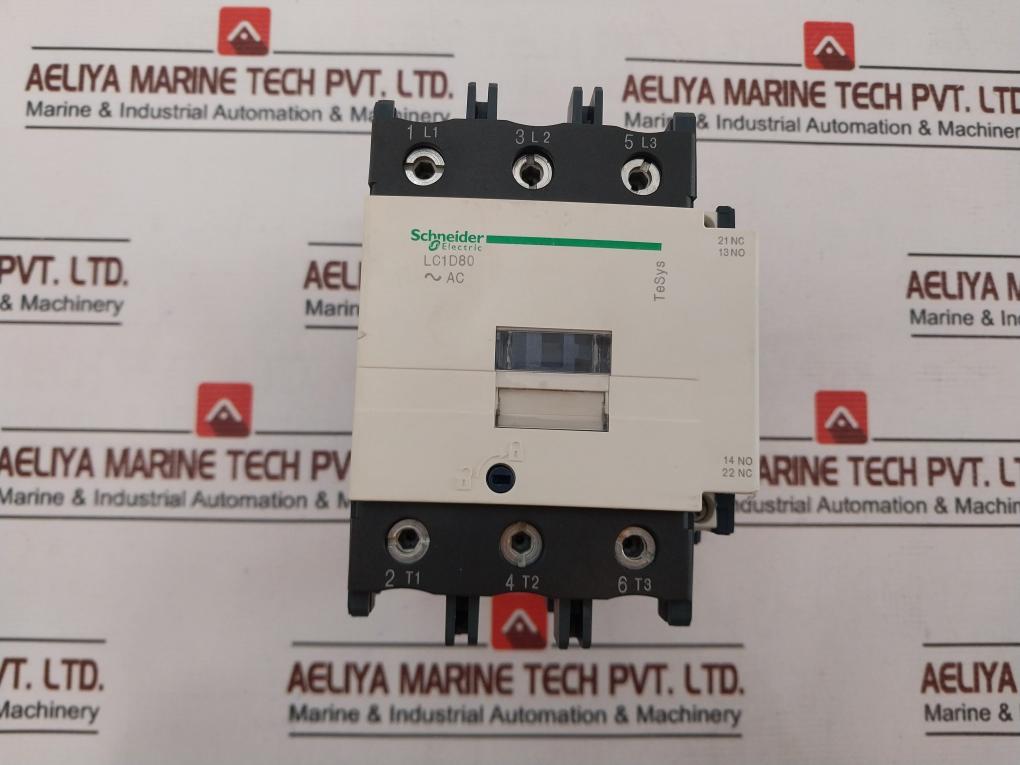 Schneider Electric Lc1D80 Contactor 1000V – Aeliya Marine Tech