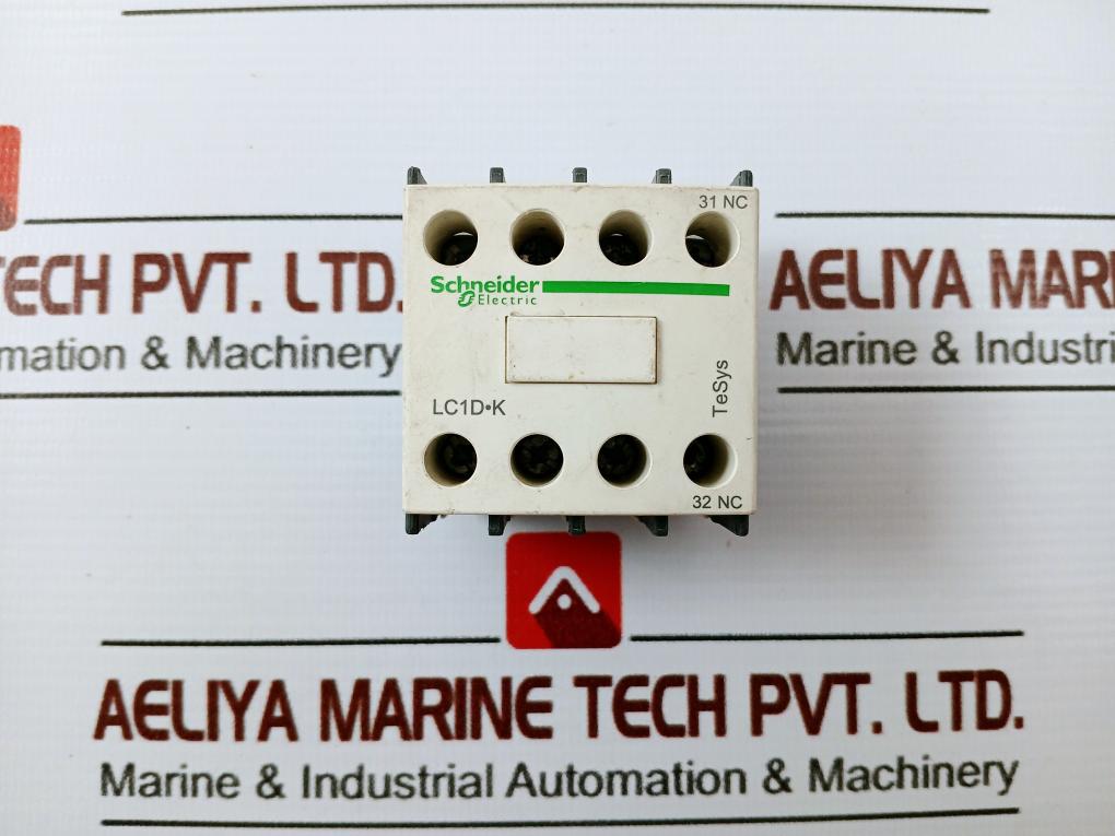 Schneider Electric Lc1D.K Auxiliary Contact Block – Aeliya Marine Tech